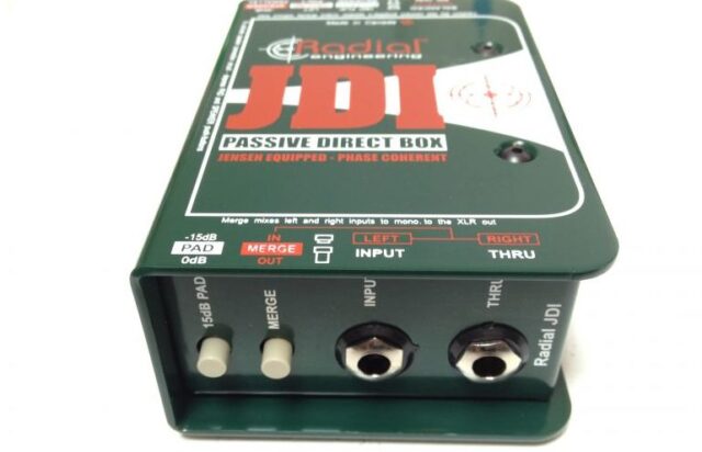 Radial passive DI boxe - Alfa Audio